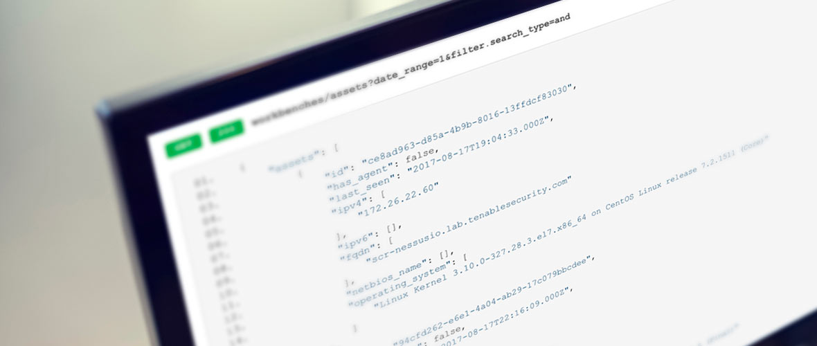 Intro to the Tenable.io API | Tenable®